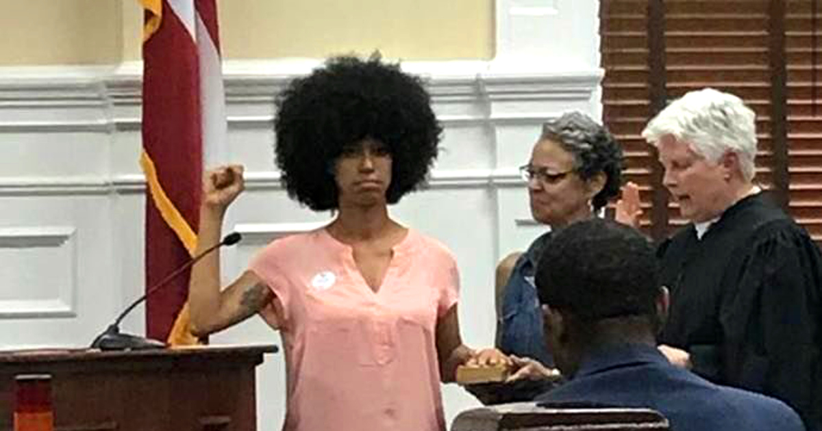 26-year-old Georgia official takes her oath on Malcolm X’s ...