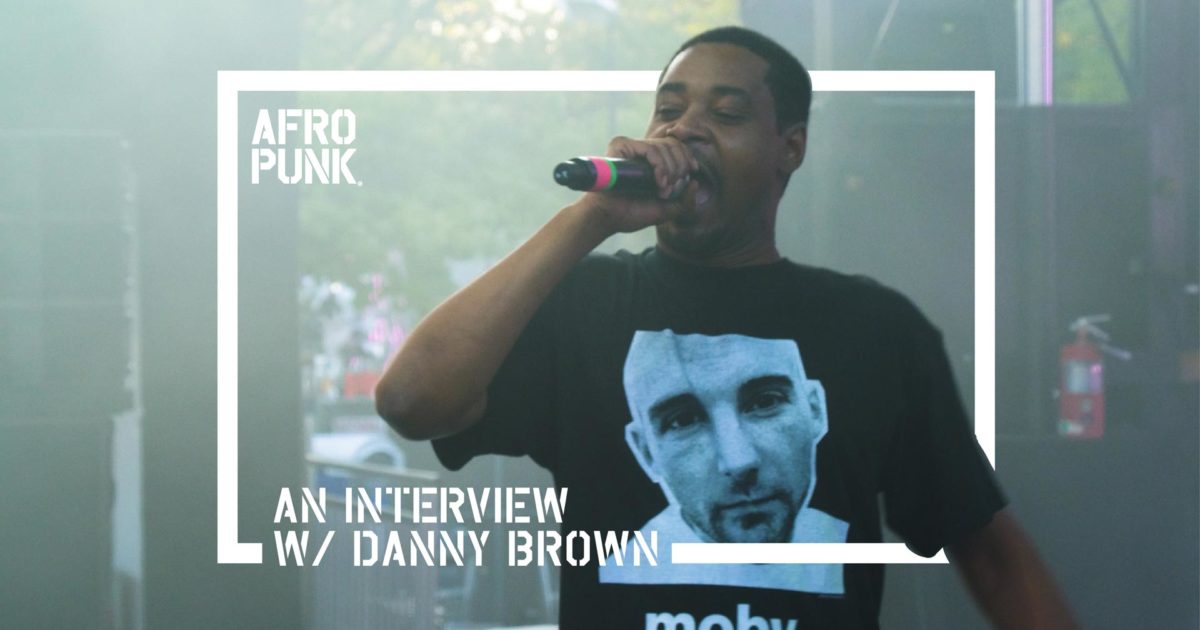 DANNY BROWN MADE IT COOL TO JUST BE YOURSELF IN RAP | AFROPUNK